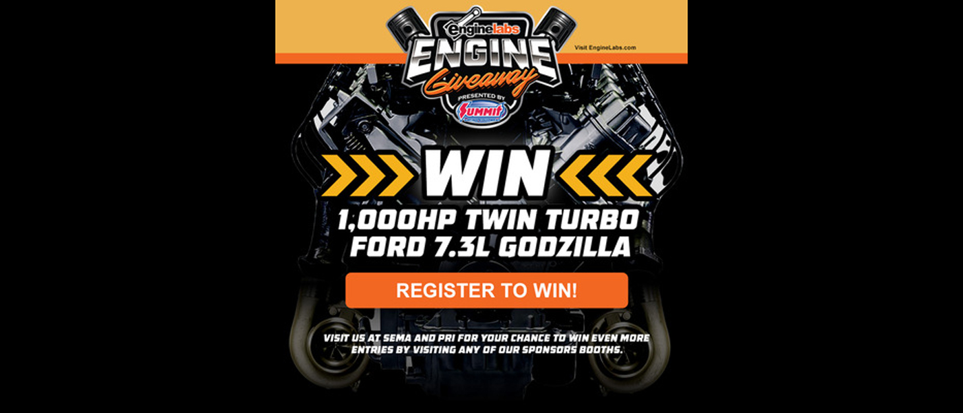 Power Automedia Launches Godzilla Engine Giveaway, Set For PRI 2022Performance Racing Industry