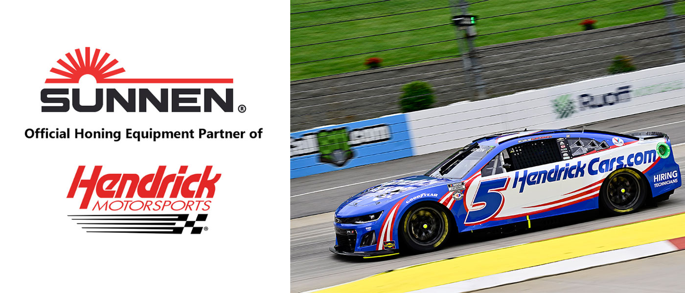 Sunnen Named Official Honing Equipment Partner of Cup Series' Hendrick MotorsportsPerformance ...