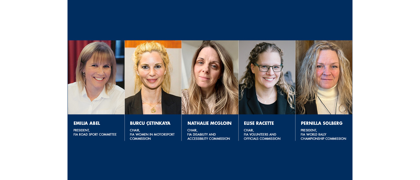 FIA Appoints 5 Women to Lead CommissionsPerformance Racing Industry
