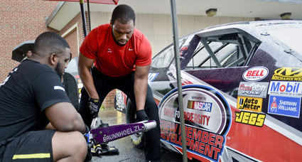WSSU Hosts NASCAR Pit-Crew CombinePerformance Racing Industry
