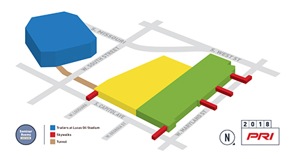 2018 PRI Trade Show Floor Plan Now Available OnlinePerformance Racing ...