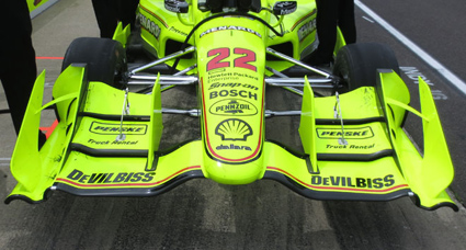 Chevy Unveils New IndyCar Front Wing DesignPerformance Racing Industry