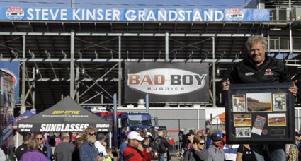Grandstands At The Dirt Track Named After KinserPerformance Racing Industry
