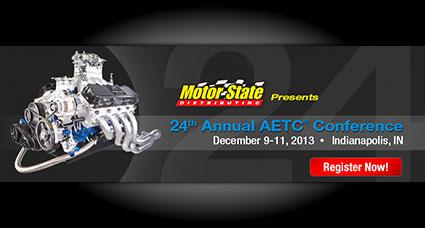 Motor State Distributing To Present 2013 AETCPerformance Racing Industry