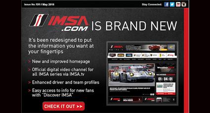 IMSA Unveils New WebsitePerformance Racing Industry